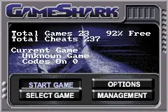 GameShark (Game Boy Advance) - Wiki - GameHacking.org